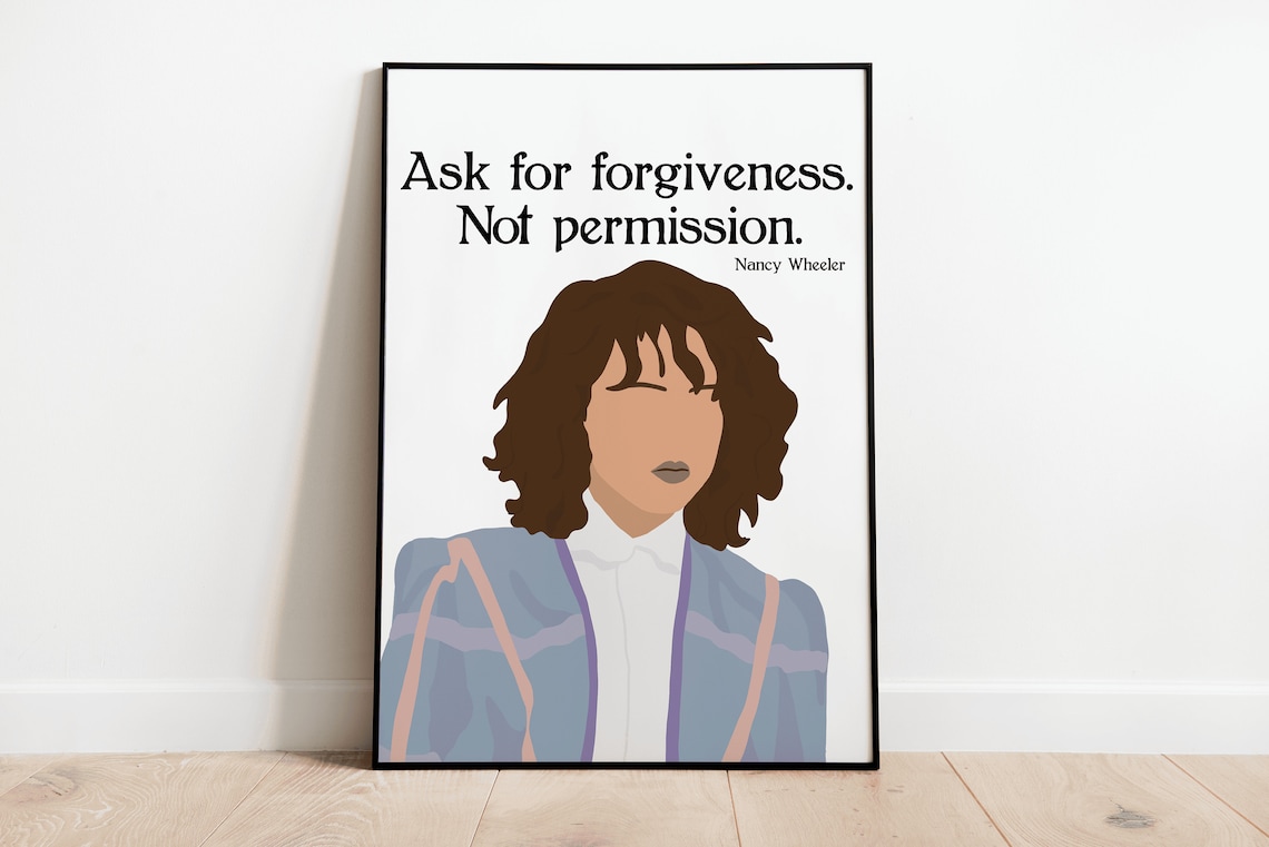 Stranger Things Character Posters Stranger Things Quotes - Etsy