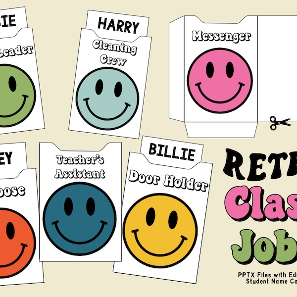 Classroom Jobs Chart - Etsy