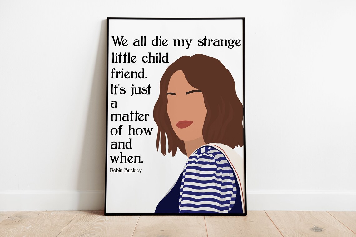 Stranger Things Character Posters Stranger Things Quotes - Etsy