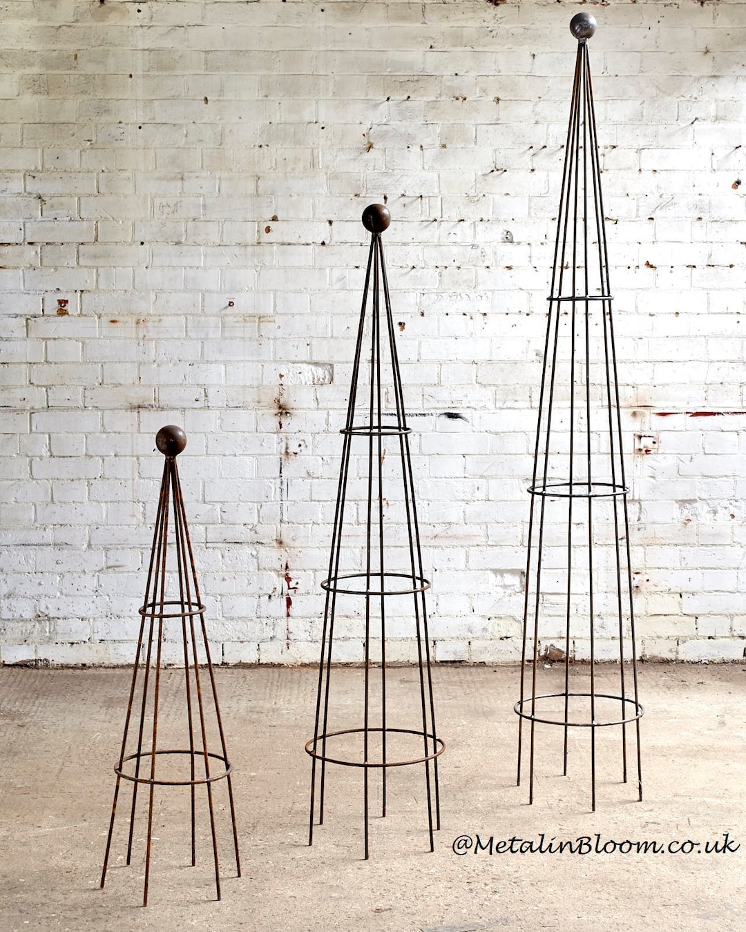 Obelisk, Garden Structure, Plant Support - Etsy