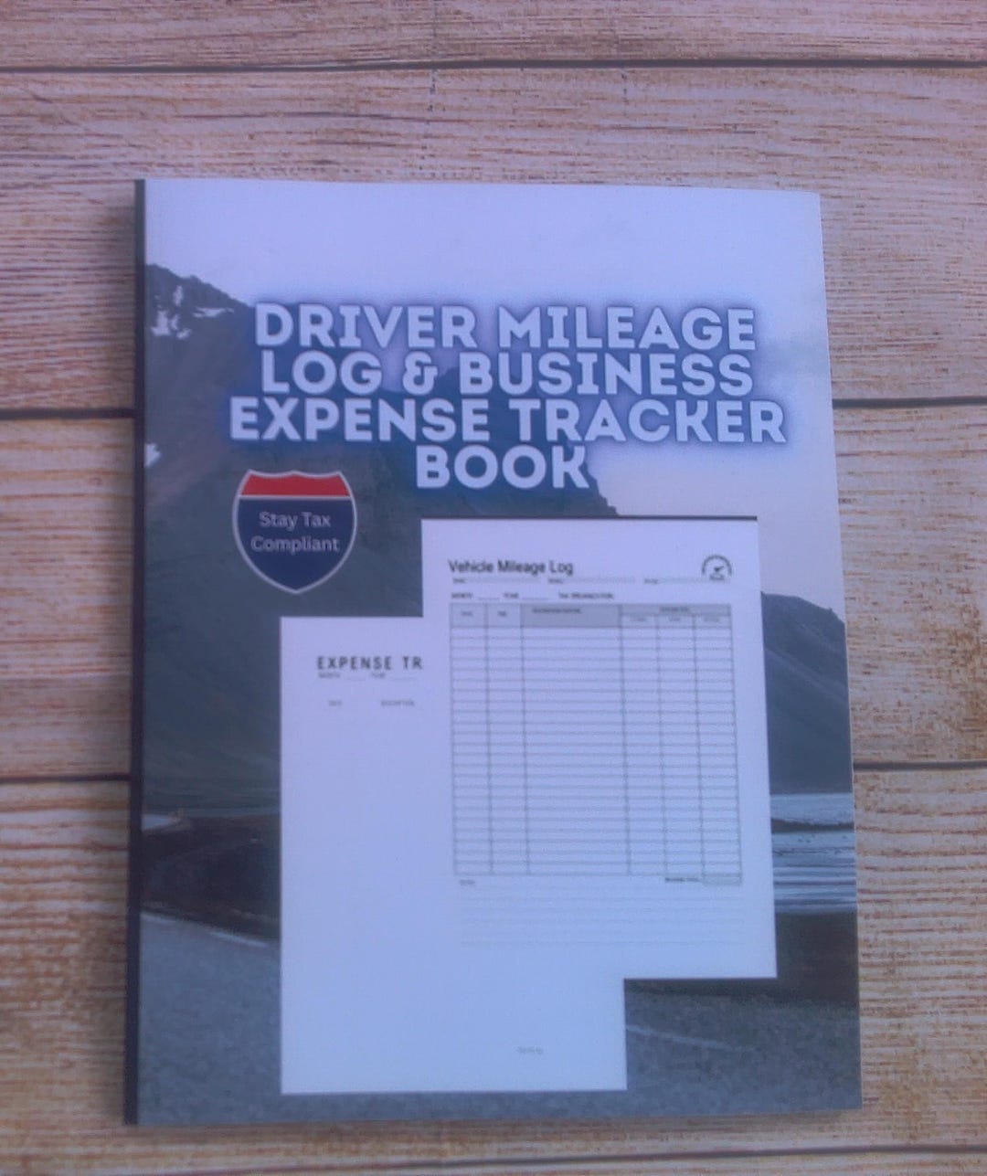 Driver Mileage Log and Business Expense Tracker Log Book: IRS Compliant ...