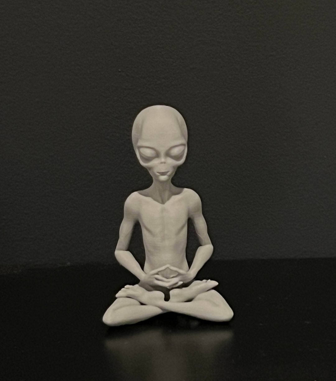 NEW Meditating Alien Burmese Pose - Etsy
