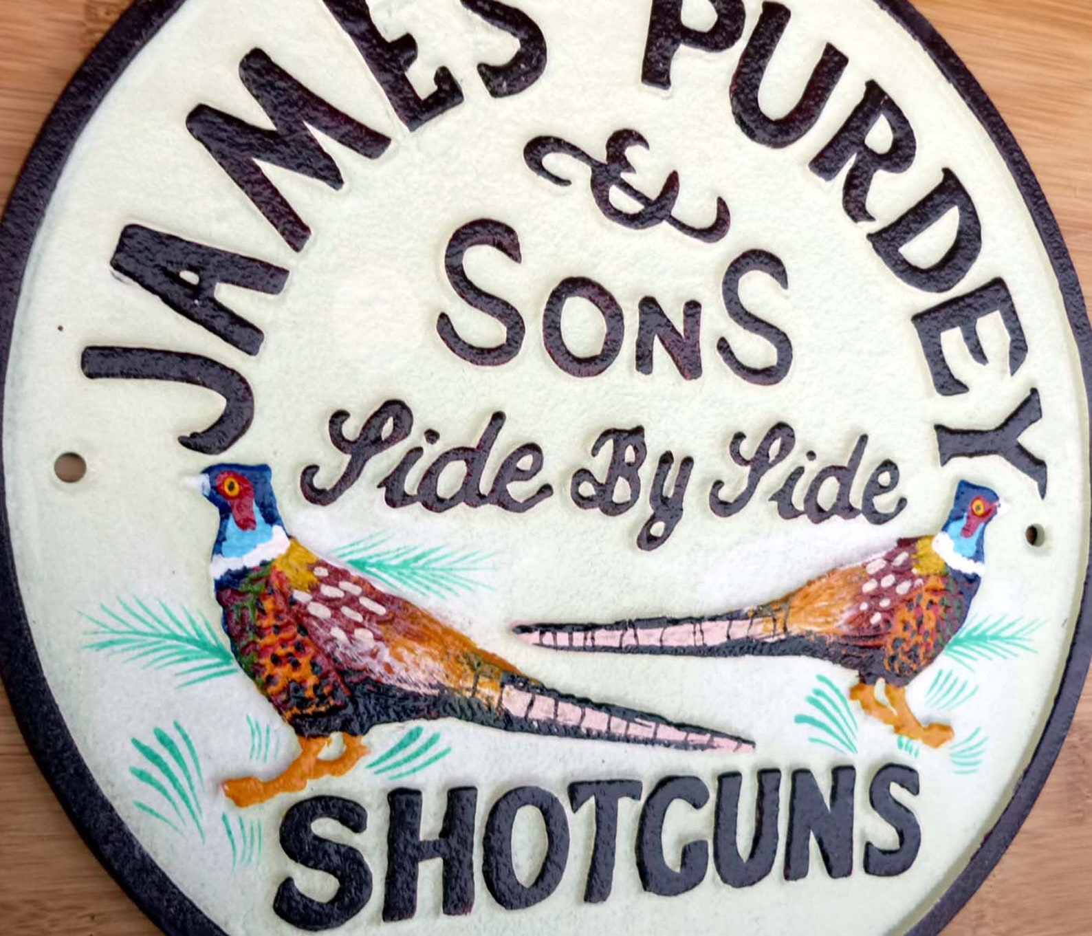 Purdey Shotguns Sign Repro Country Sposts Advertising Plaque | Etsy