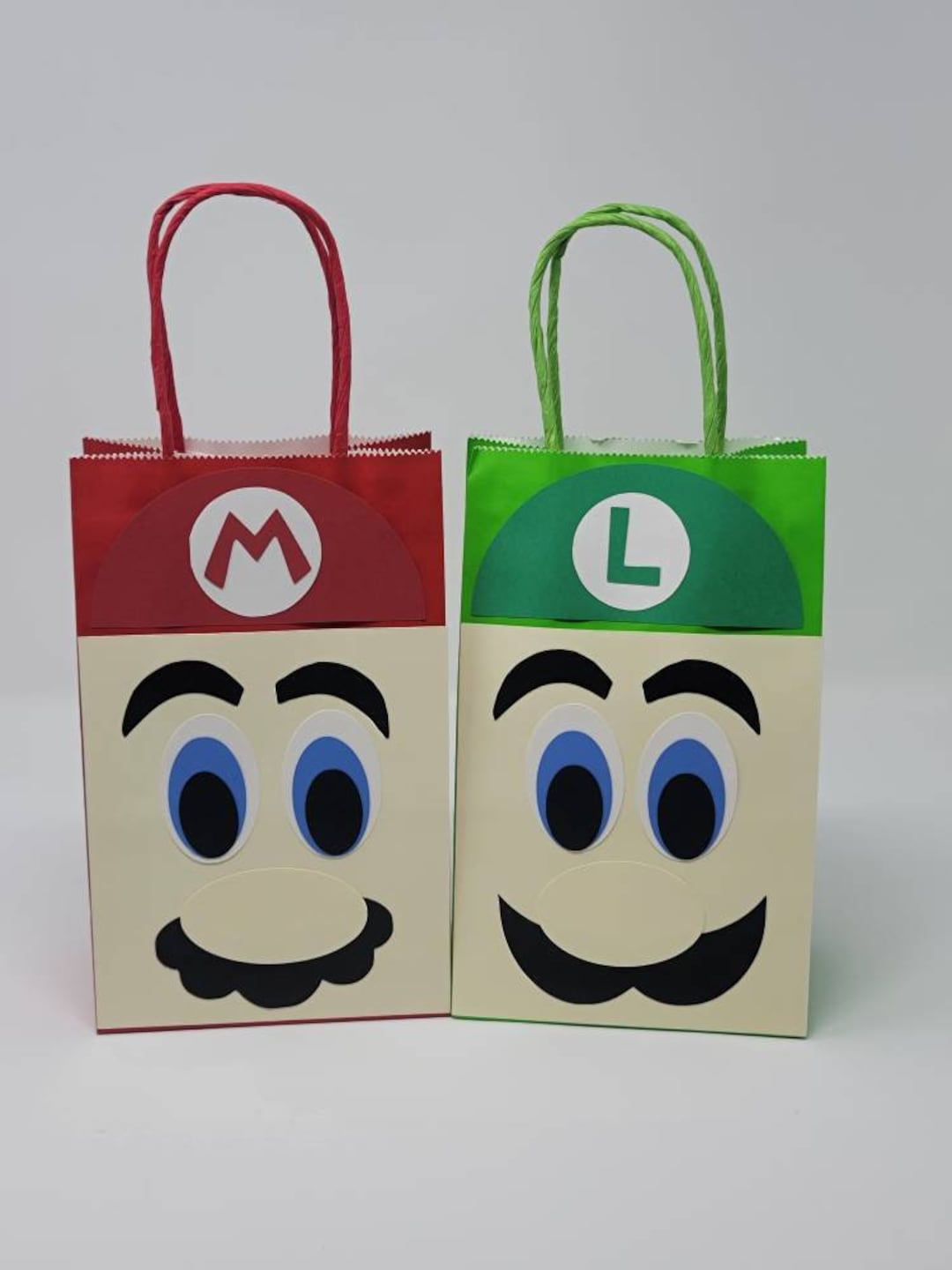 Super Mario Brothers Goody Bags/ Mario Bros/ Luigi - Etsy