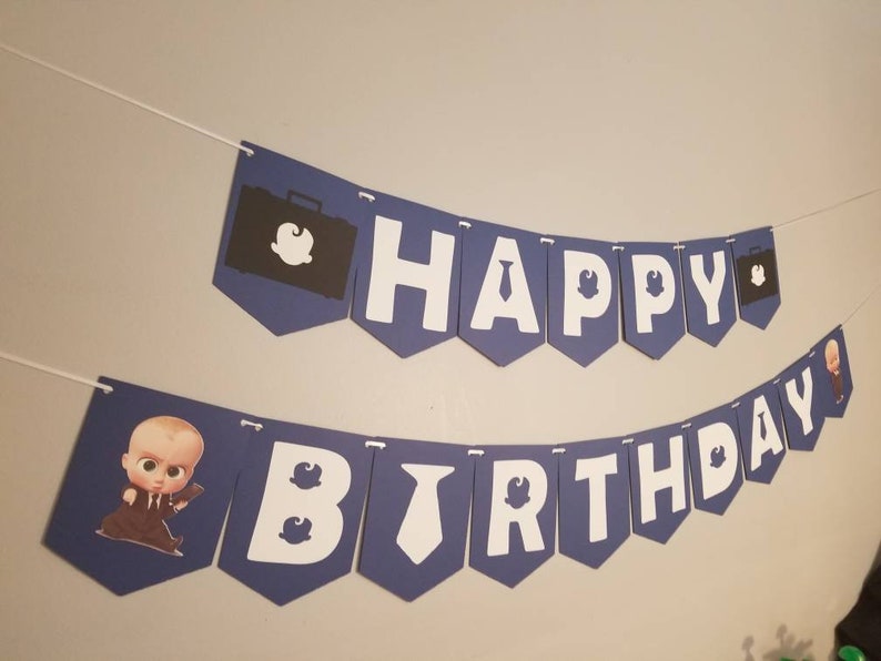 Boss Baby Banner / Banner | Etsy