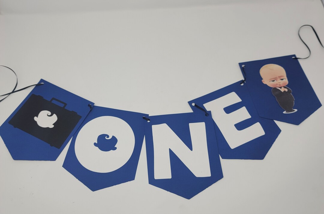 Boss Baby Banner One/banner/ - Etsy