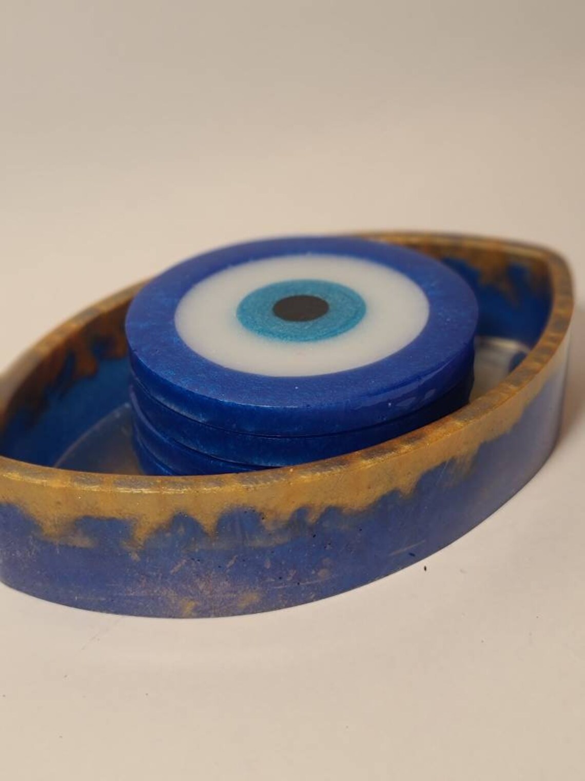 Evil Eye Coaster Set of 4 / Coaster Set / Evil Eye / Coaster - Etsy