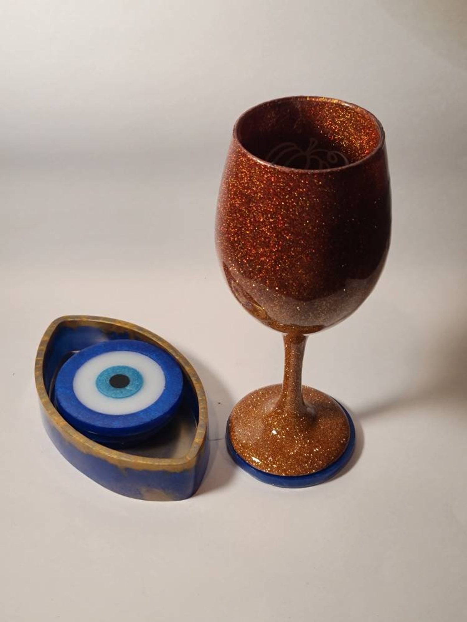 Evil Eye Coaster Set of 4 / Coaster Set / Evil Eye / Coaster - Etsy