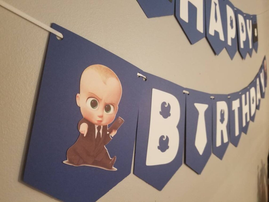 Boss Baby Banner / Banner | Etsy