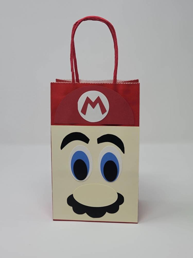Super Mario Brothers Goody Bags/ Mario Bros/ Luigi - Etsy