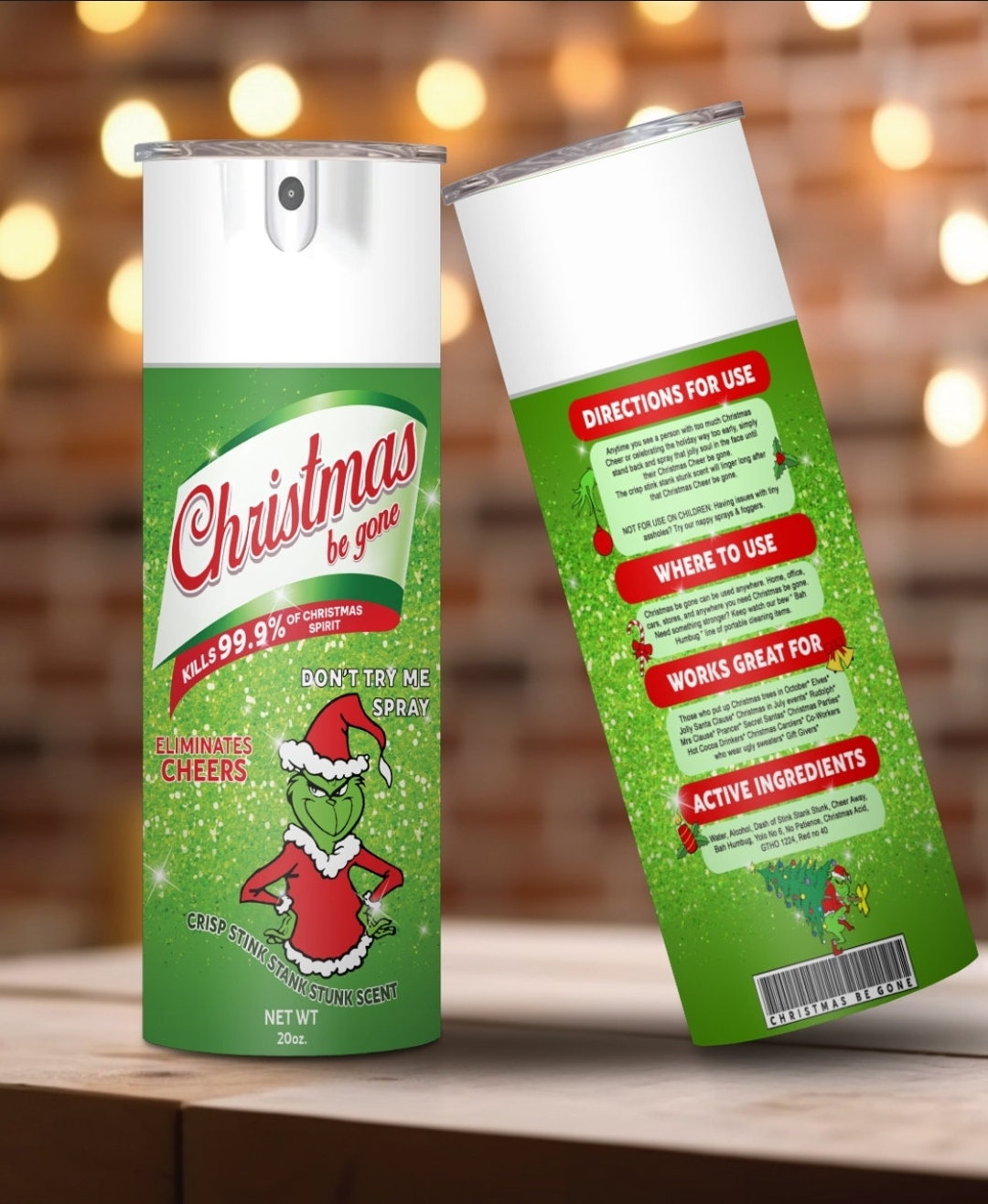 Epoxy Spray Grinch Tumbler/christmas Grinch Tumbler/christmas Tumbler ...