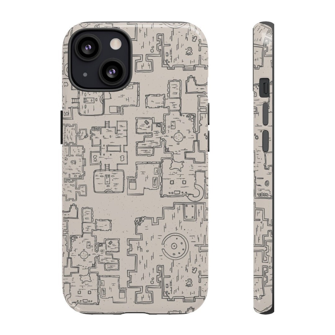 Dnd Dungeon Map Phone Case for Iphone, Samsung Galaxy, Google Pixel L ...