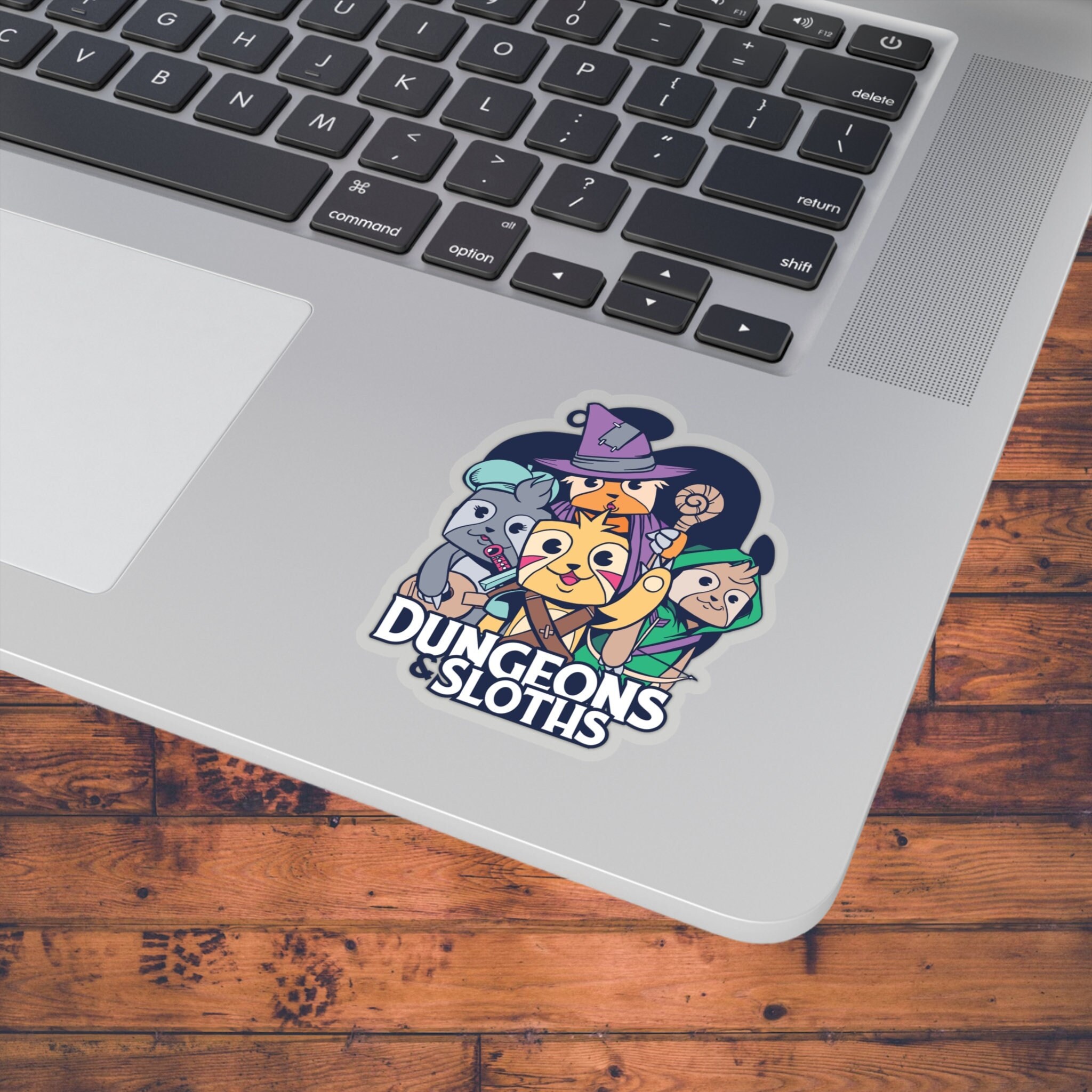 Dungeons and Sloths Dnd Sticker Dungeons and Dragons - Etsy