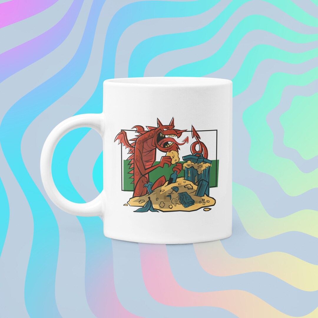 THE GOBLIN Mug L Dungeons and Dragons Inspired Coffee Tea Drinking Cup ...