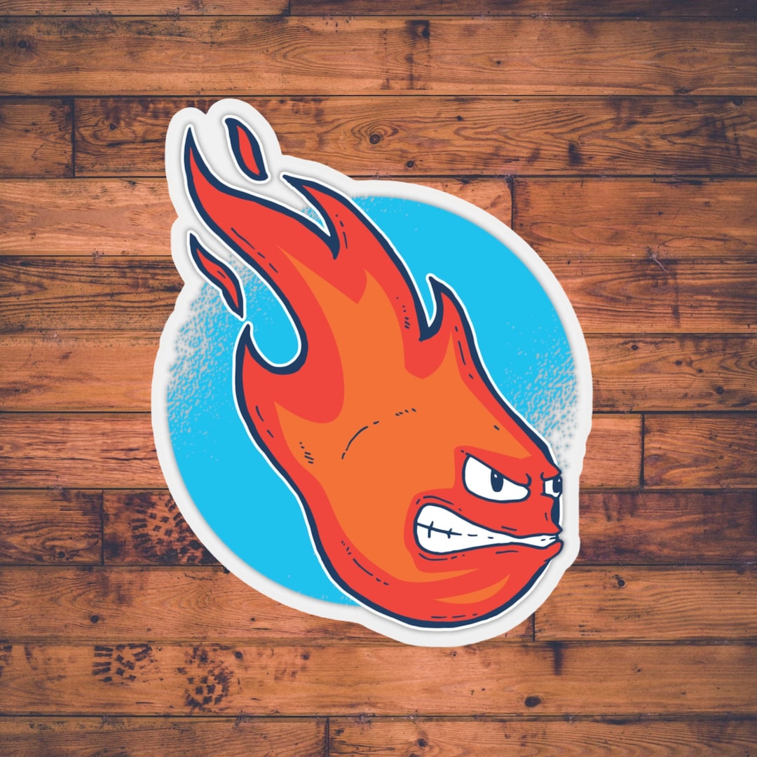Fireball Sticker | Dnd Sticker | Dungeons and Dragons Stationary ...