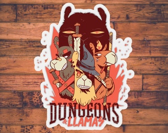 Humans and Offices Sticker Dnd Sticker Dungeons and Dragons Stationary ...