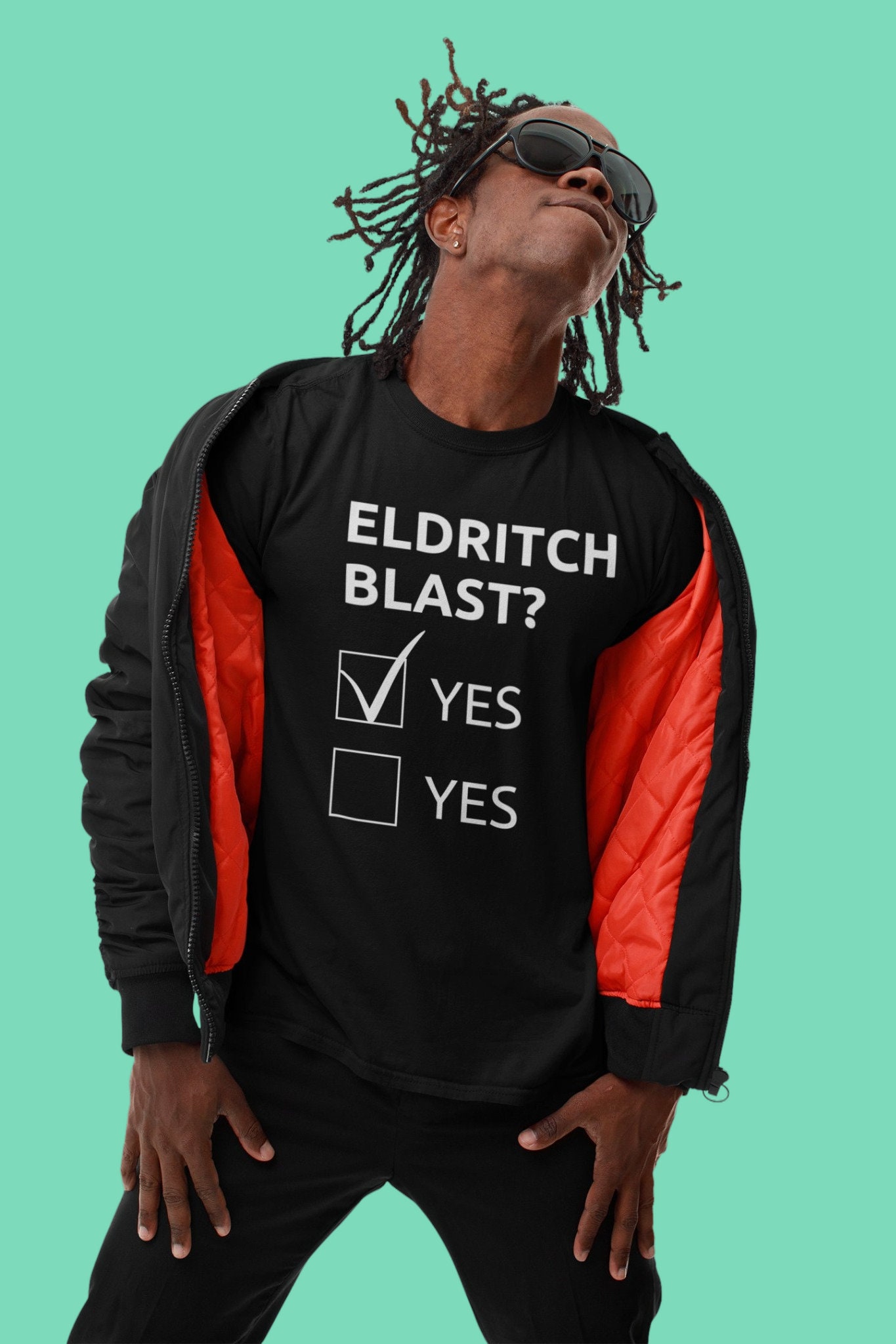 Eldritch Blast Dungeons and Dragons Warlock T-shirt Dnd Adventure ...
