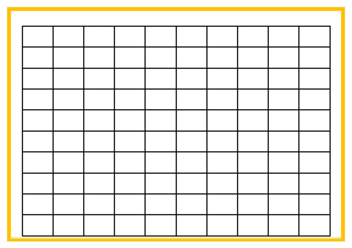 Printable Hundred Squares Hundred Grid Numbers to 100 KS1 - Etsy Printable Hundred Squares Hundred Grid Numbers to 100 KS1 - Etsy