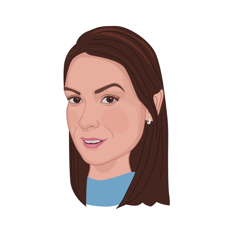 Custom Avatar Portrait Headshot Portrait Digital Portrait - Etsy