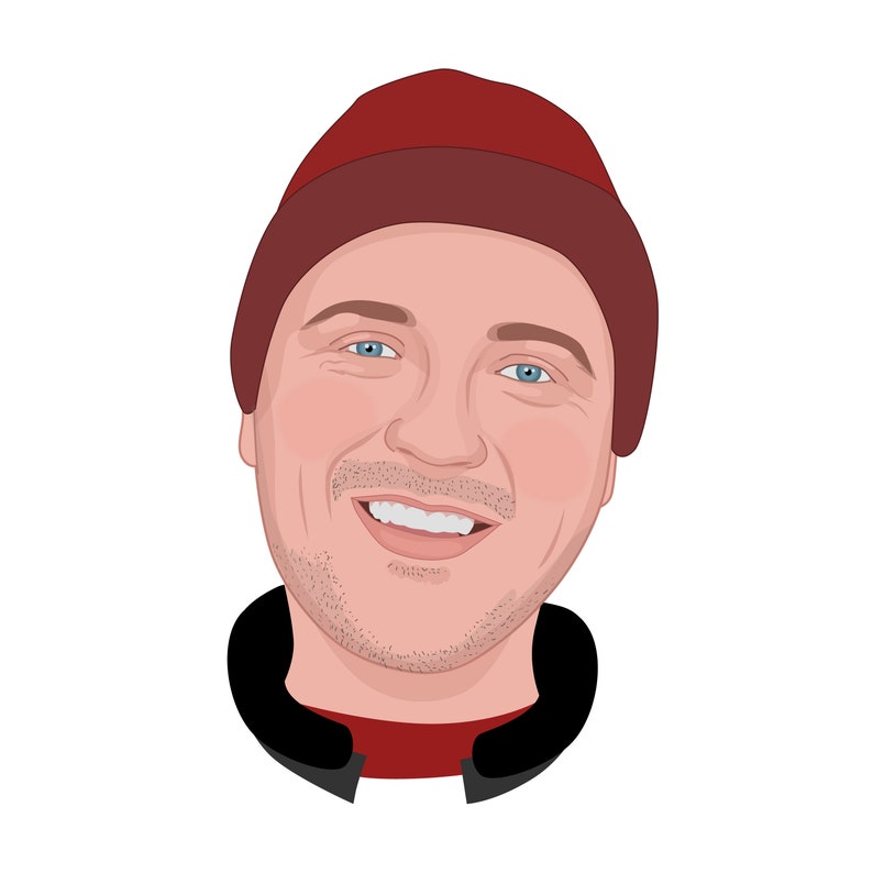 Custom Avatar Portrait Headshot Portrait Digital Portrait - Etsy