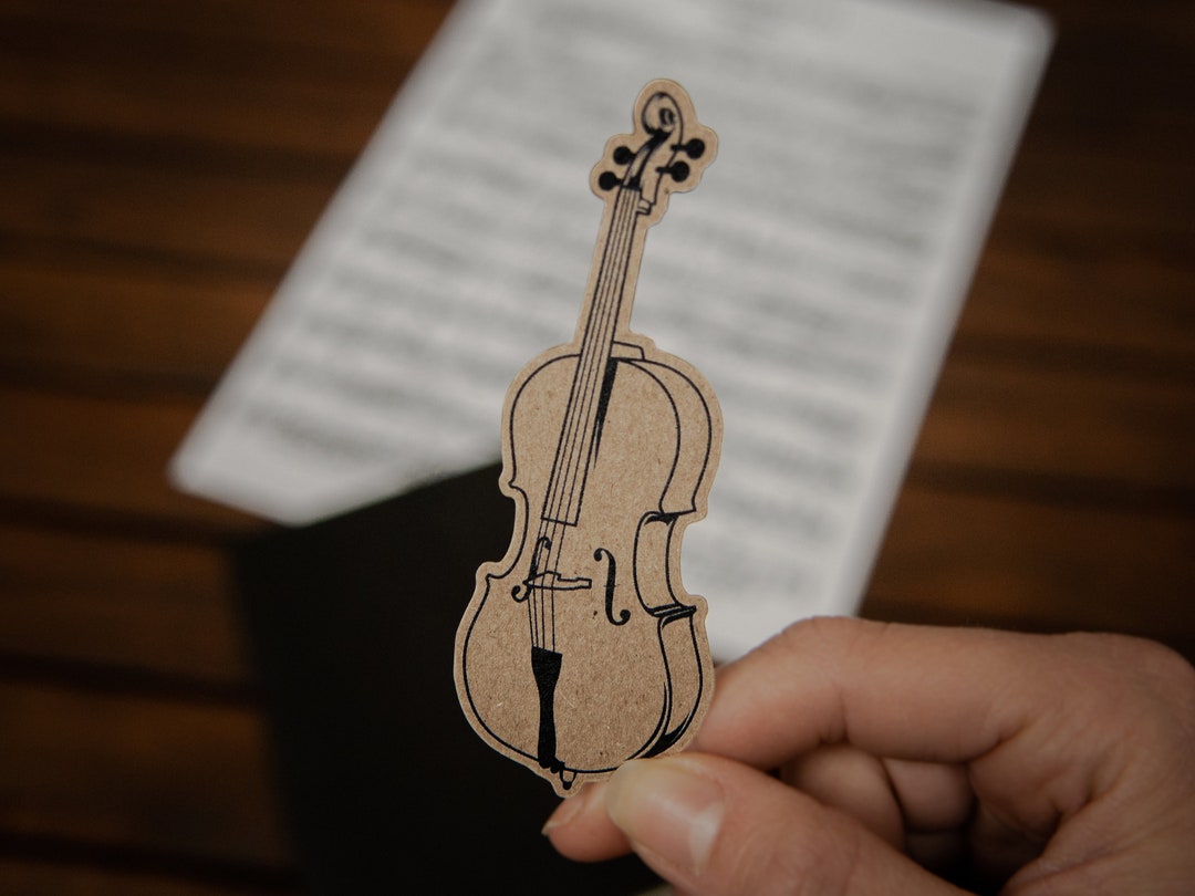 Cello Sticker - 100% Recycled Paper - Music Gift - Etsy
