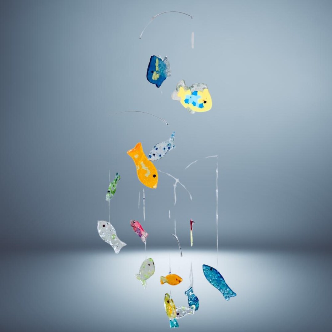 A Bunch of Fish. Acrylic Fish, Fish Art, Colorful Fish, Fish Decor ...