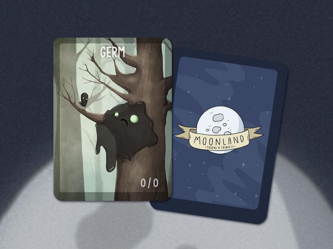 Germ Black Token for Magic the Gathering, MTG - Etsy