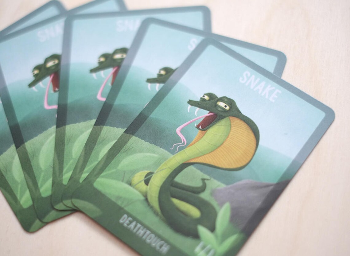 Snake Custom Token for Magic the Gathering, MTG - Etsy Sweden