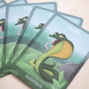 Snake Custom Token for Magic the Gathering, MTG - Etsy Sweden