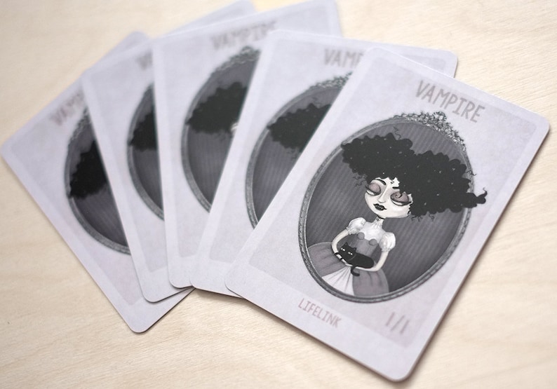 5 Vampire #3 Tokens, White Lifelink, for Magic the Gathering, MTG - Etsy