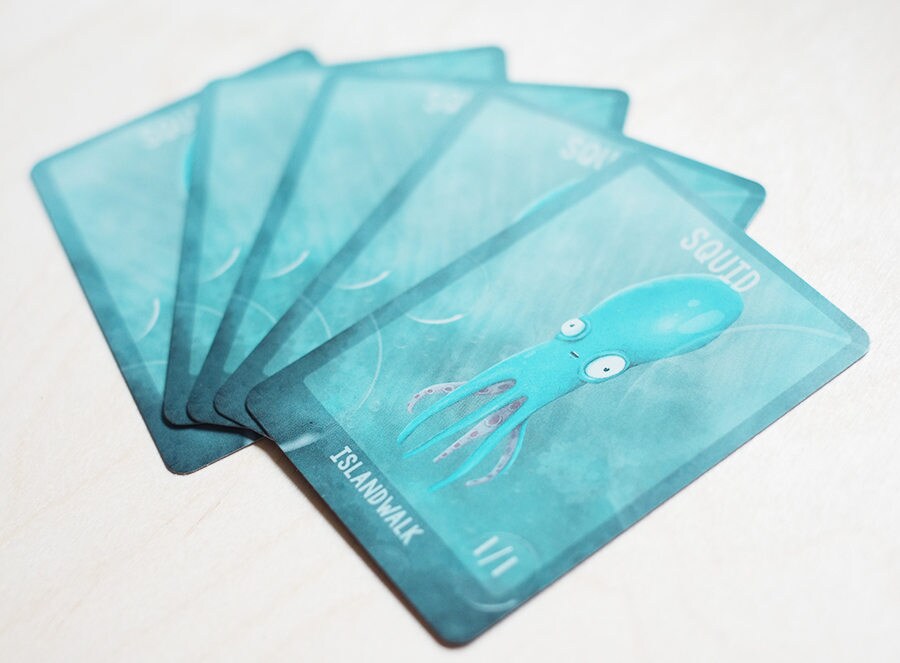 Squid Custom Token for Magic the Gathering, MTG - Etsy Sweden