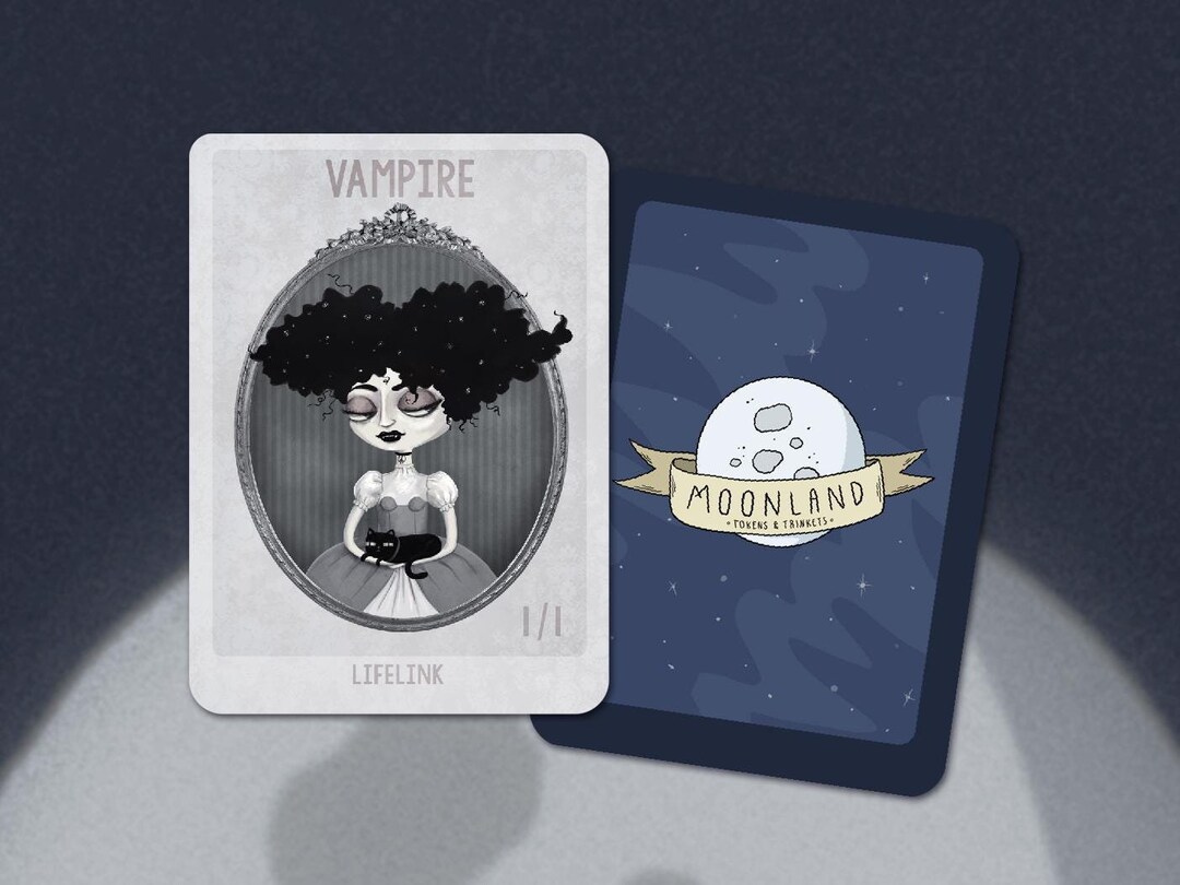 Vampire 3 White Lifelink Token for Magic the Gathering, MTG - Etsy