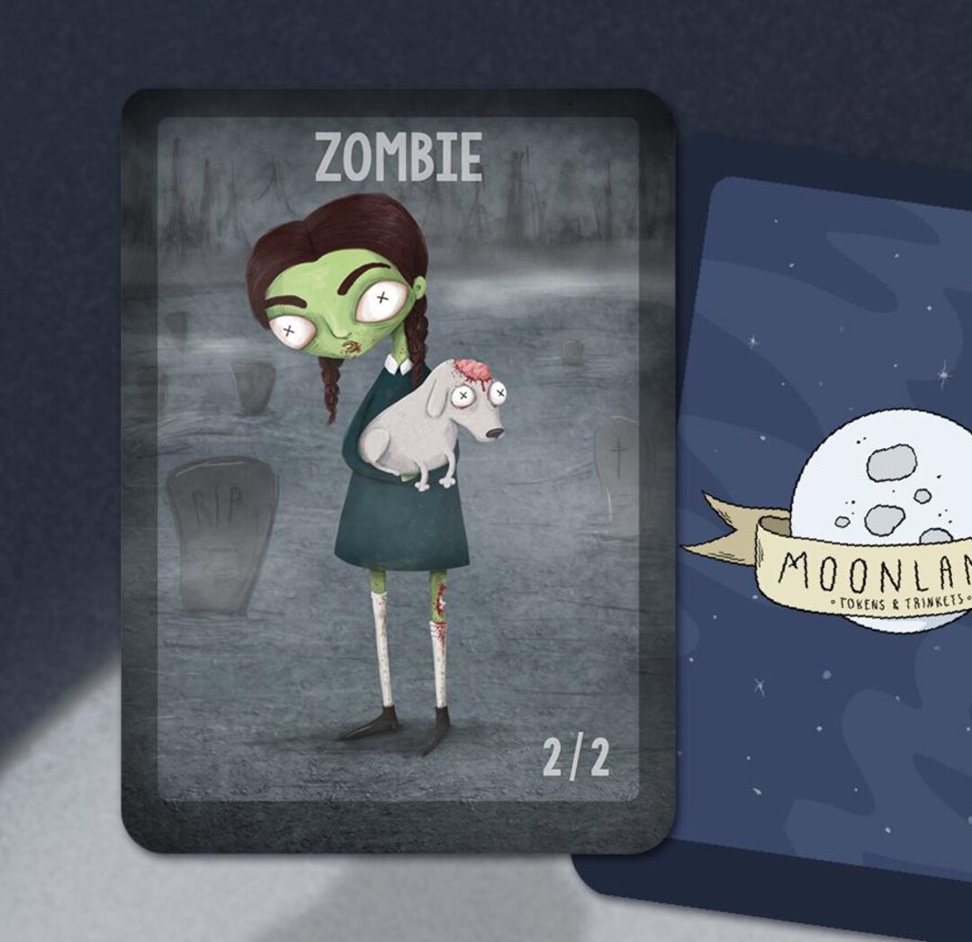 5 Zombie #1 Tokens for Magic the Gathering, MTG - Etsy