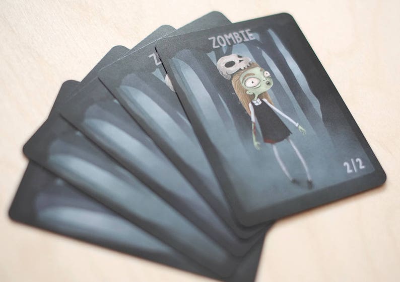 Zombie 2 custom Token for Magic the Gathering MTG - Etsy.de