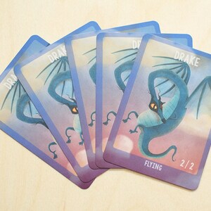 Blue Drake Custom Token for Magic the Gathering MTG - Etsy