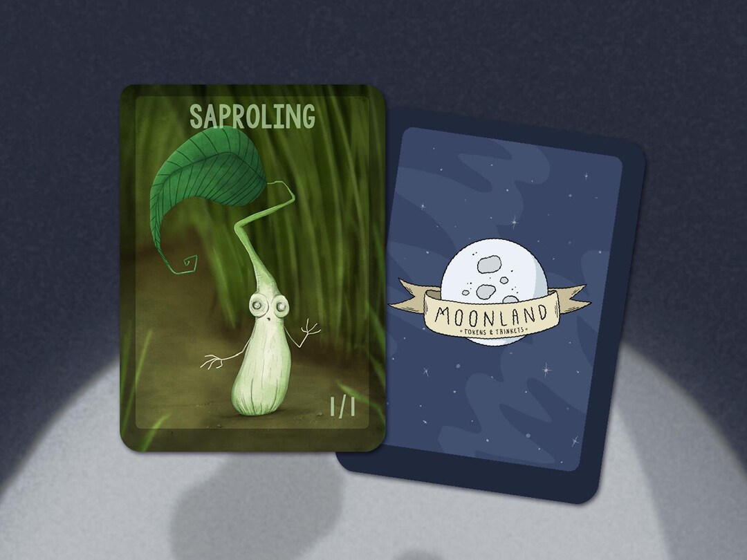 Saproling 1 Green Token Card for Magic the Gathering, MTG - Etsy