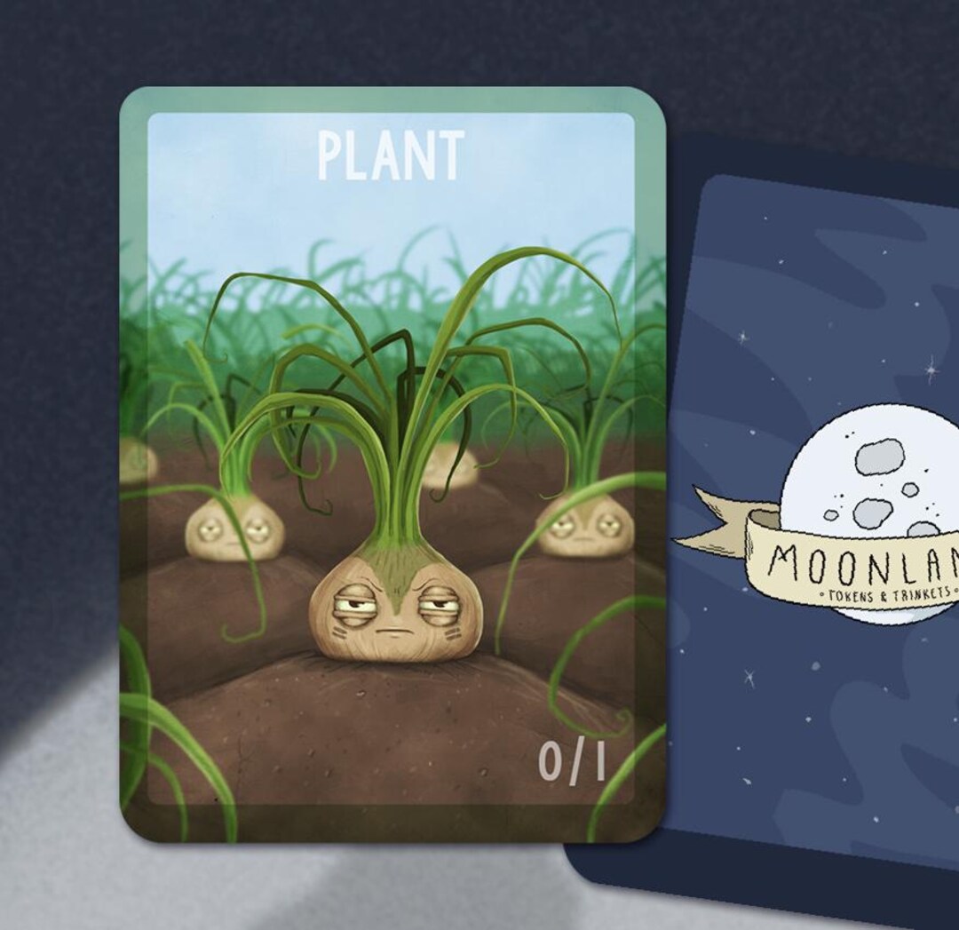 5 Plant Tokens for Magic the Gathering, MTG - Etsy