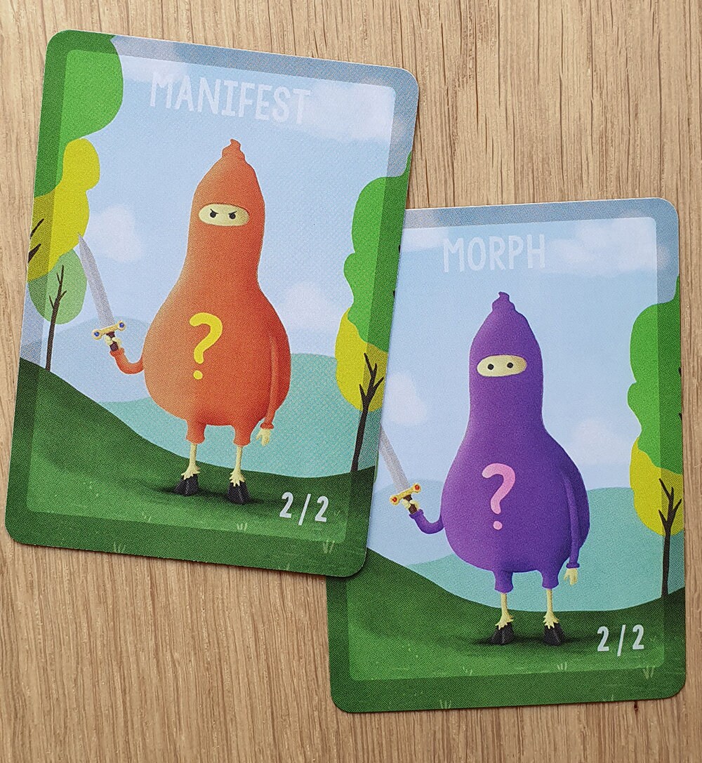 Morph Manifest double sided custom Token for Magic the - Etsy España