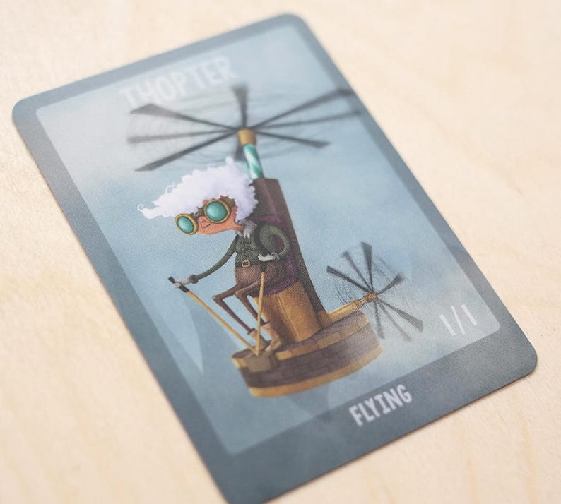 Thopter Custom Token For Magic The Gathering Mtg Etsy