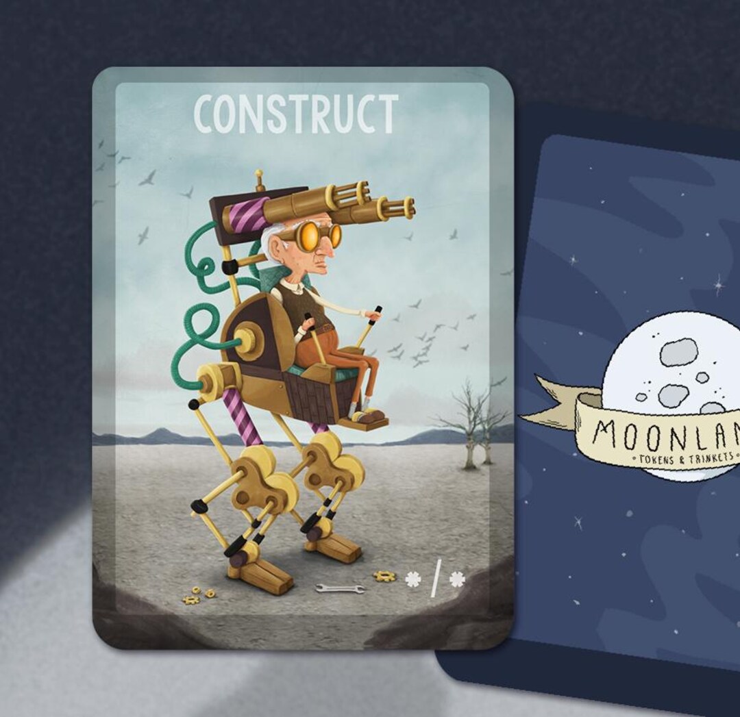 5 Construct Tokens for MTG, Magic the Gathering - Etsy