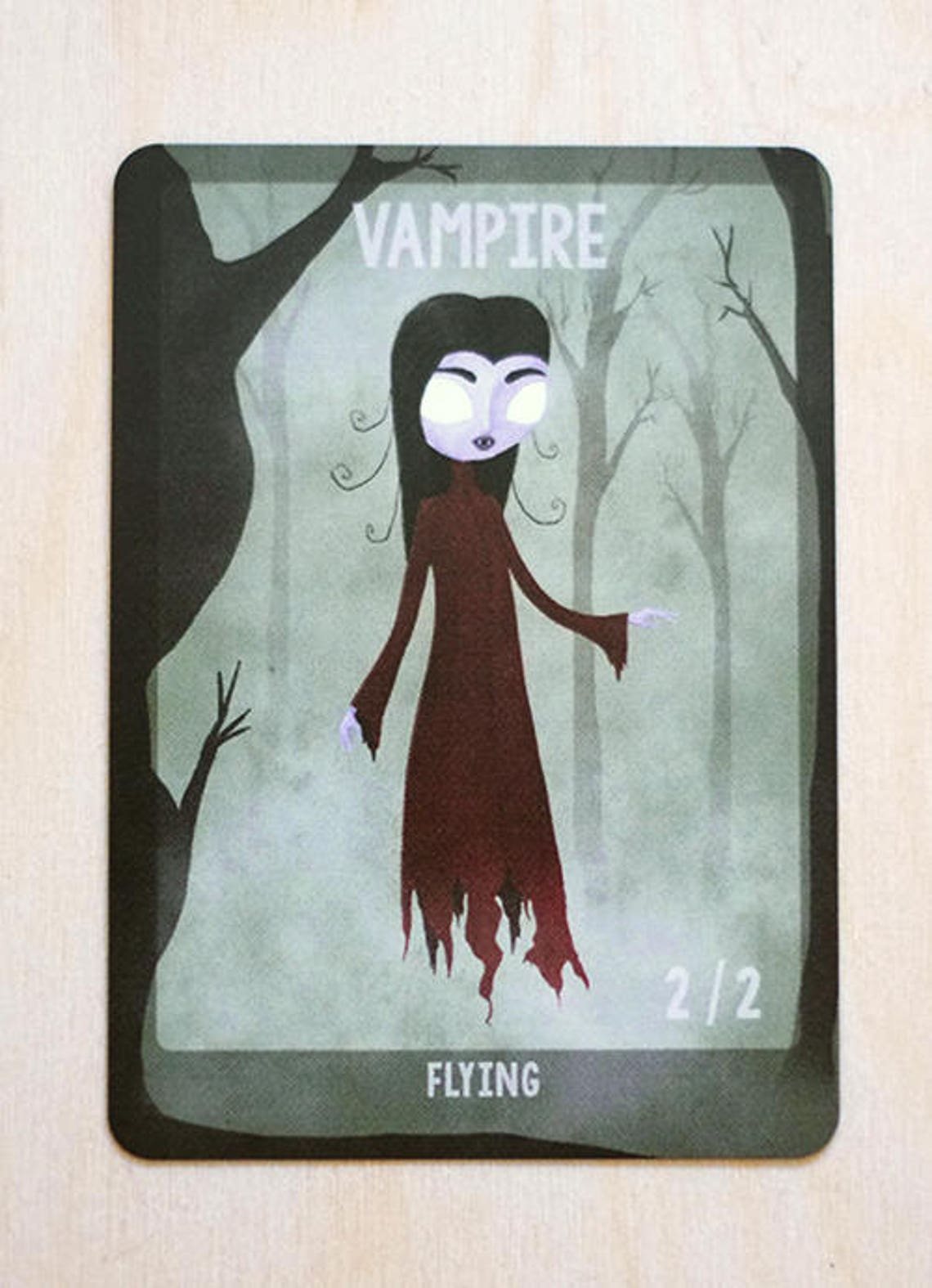 Vampire 1 Custom Token for Magic the Gathering MTG - Etsy