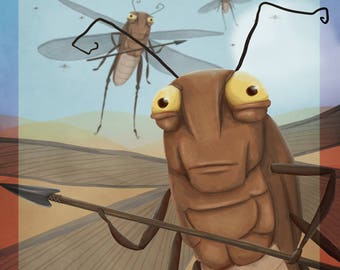 Insect Token Custom Altered MTG Magic the Gathering Fantasy Board Game ...