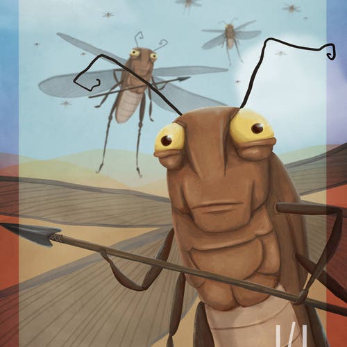 Insect Token Custom Altered MTG Magic the Gathering Fantasy - Etsy