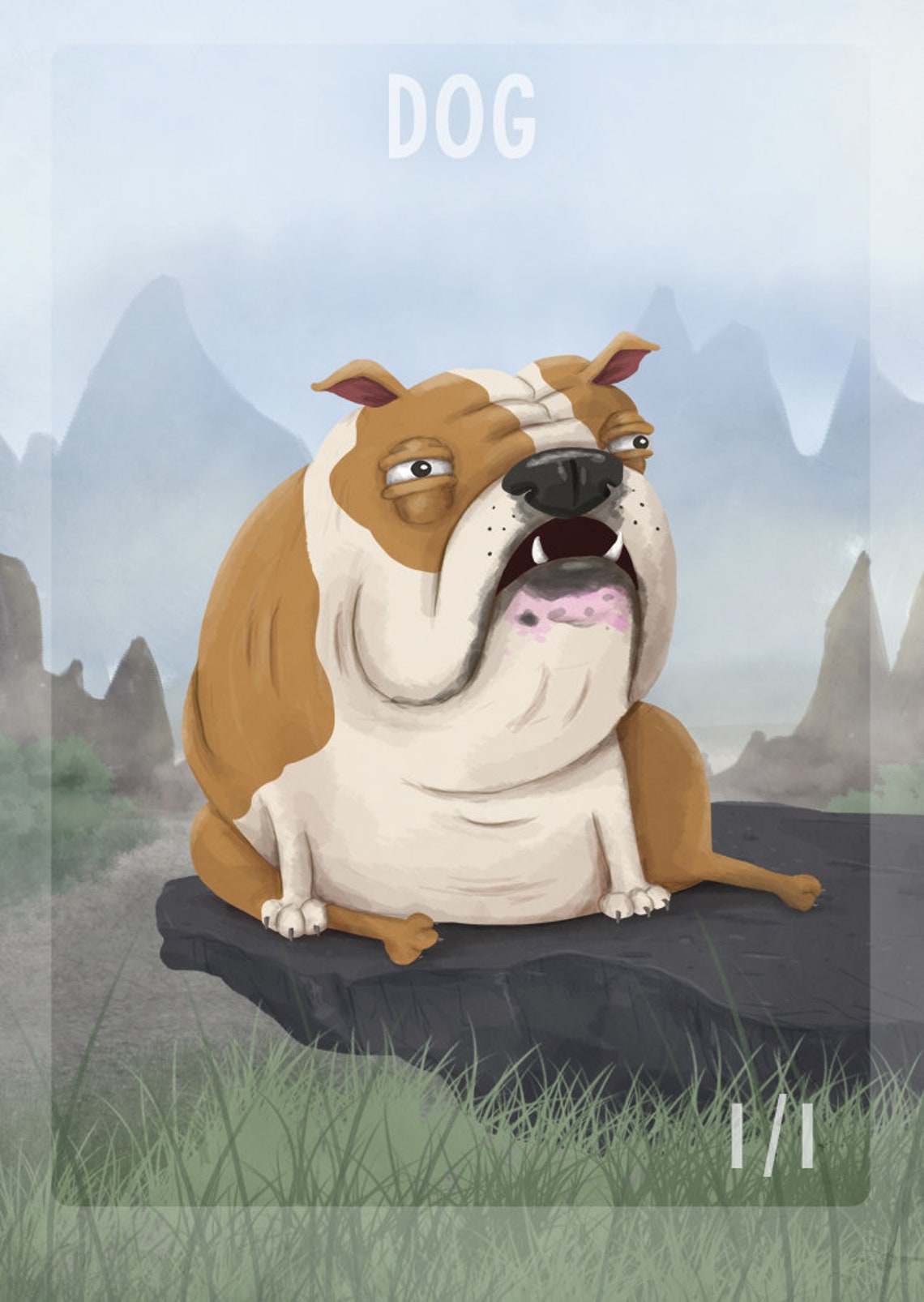 Dog Custom Token for Magic the Gathering MTG - Etsy Ireland