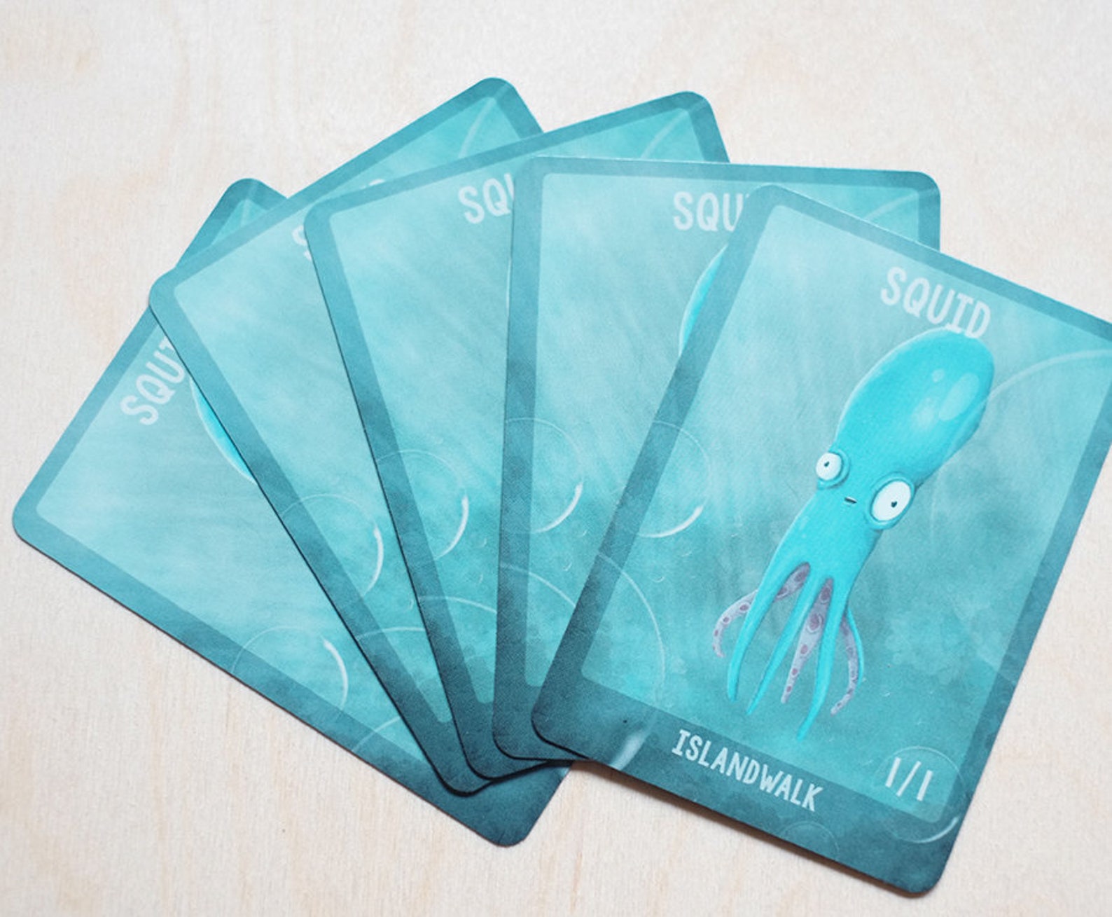 Squid Custom Token for Magic the Gathering, MTG - Etsy