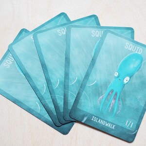Squid Custom Token for Magic the Gathering, MTG - Etsy Sweden