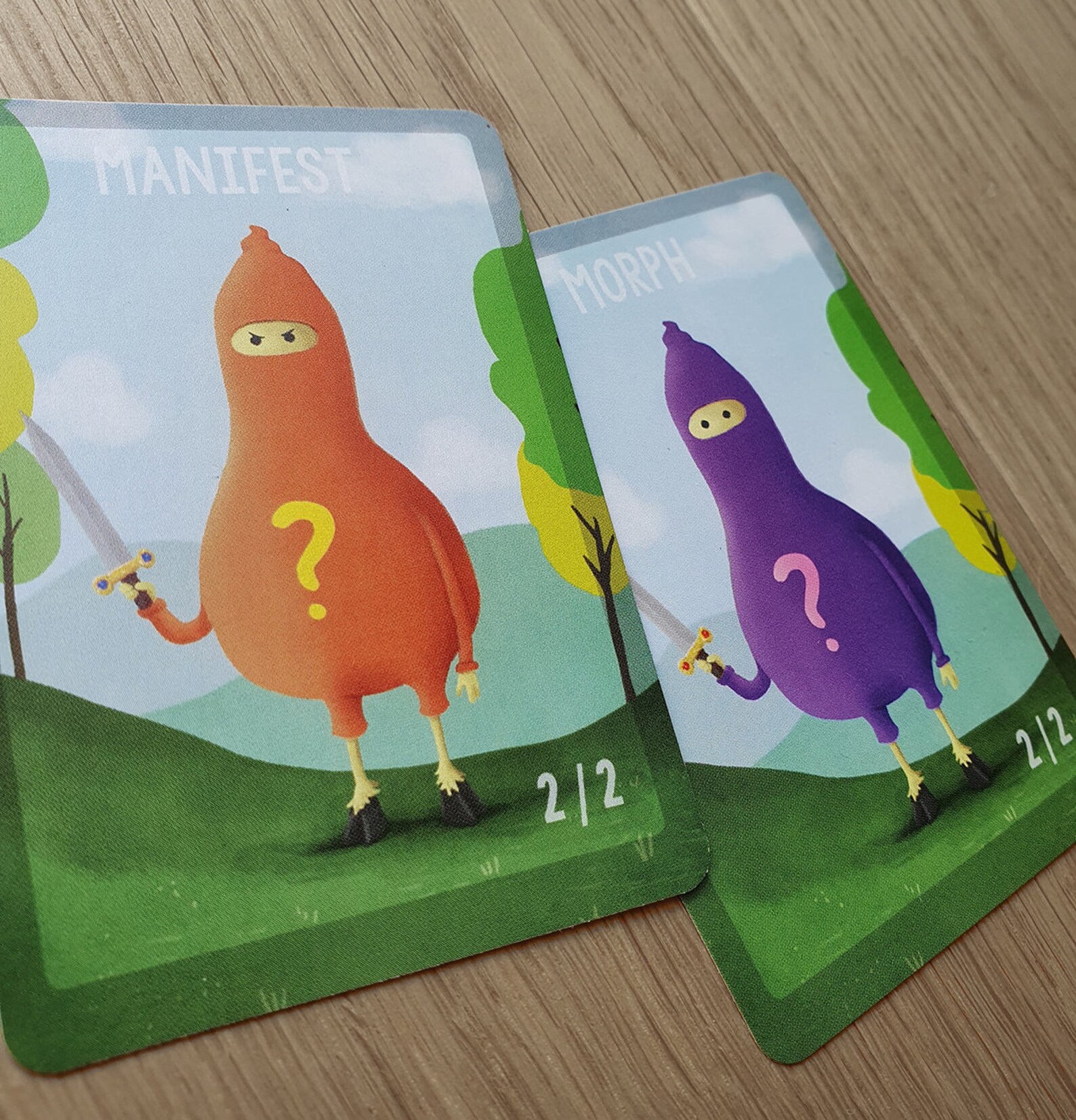 5 Morph Manifest Tokens for Magic the Gathering, MTG, Double Sided - Etsy