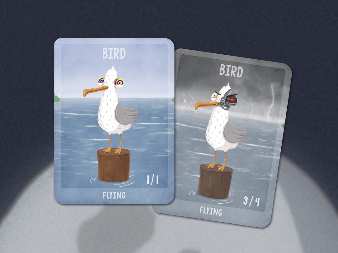 5 Bird #3 Tokens for Magic the Gathering, Wingmate Roc, MTG - Double ...