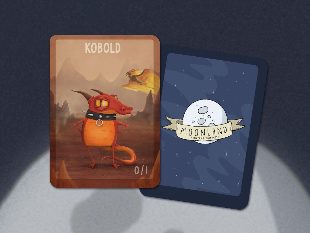 Kobold Red Token for Prossh, Magic the Gathering, MTG - Etsy