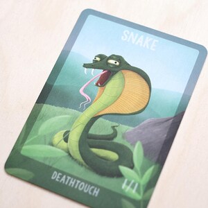 Snake Custom Token for Magic the Gathering, MTG - Etsy Sweden